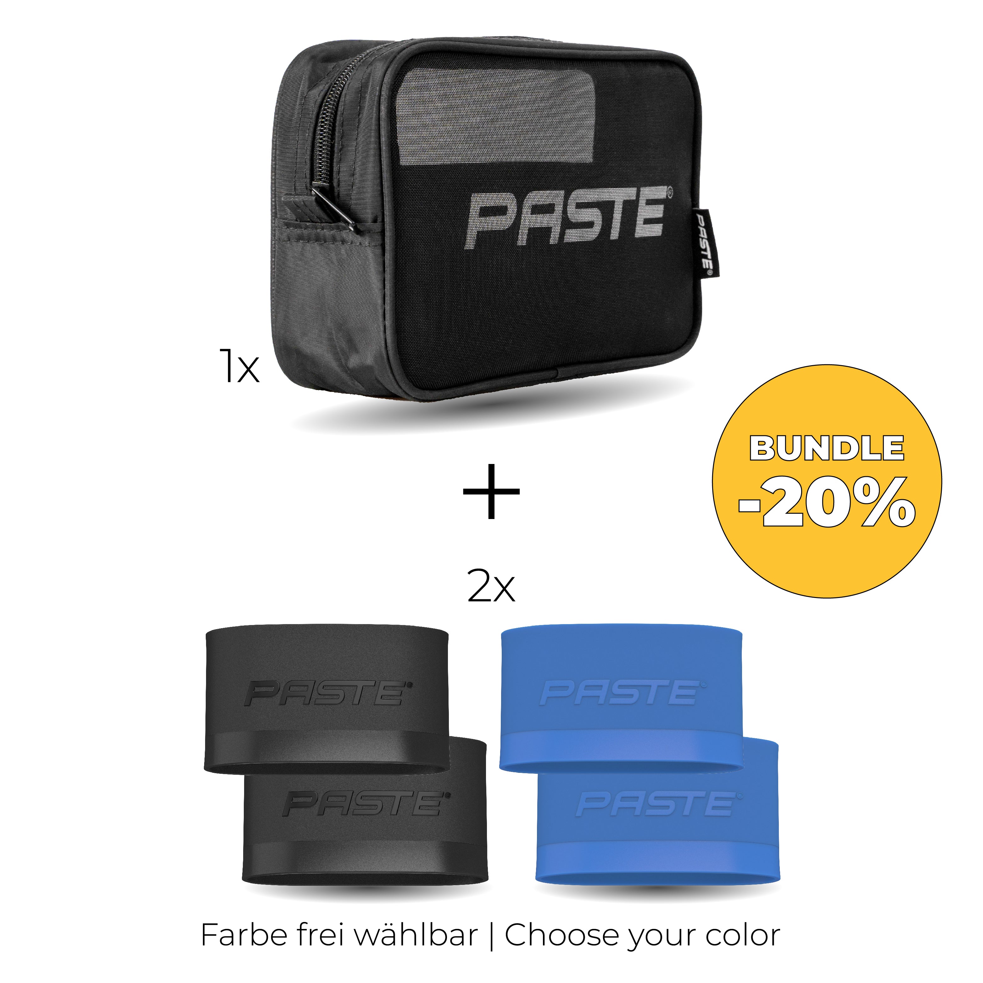 2 Paar Grip Tapes + Aufbewahrungstasche – PASTE®